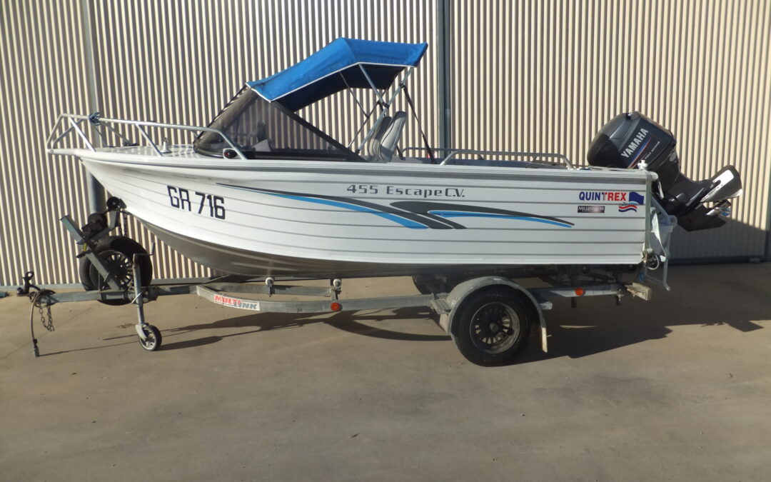 2001 Quintrex 455 Escape CV Ex Peterson 013 - Boats And More | Shepparton & Echuca