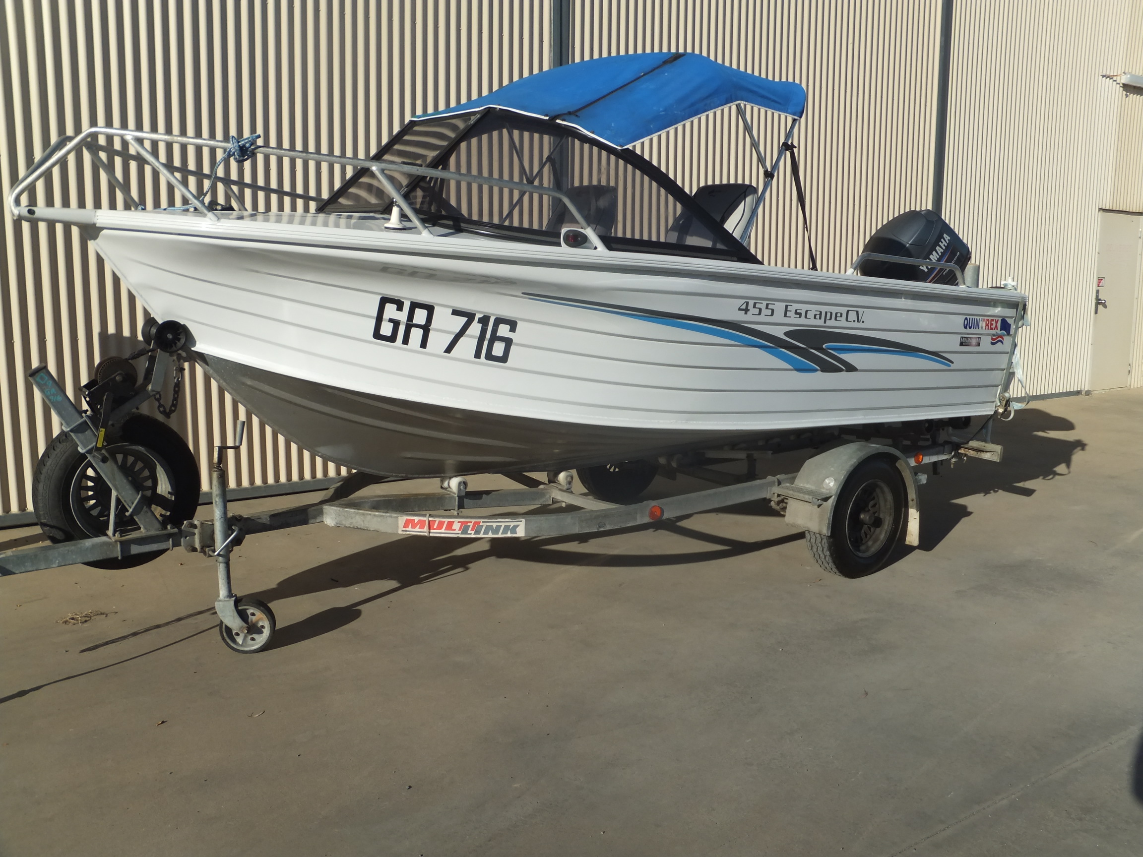 2001 Quintrex 455 Escape CV Ex Peterson 024 - Boats And More | Shepparton & Echuca