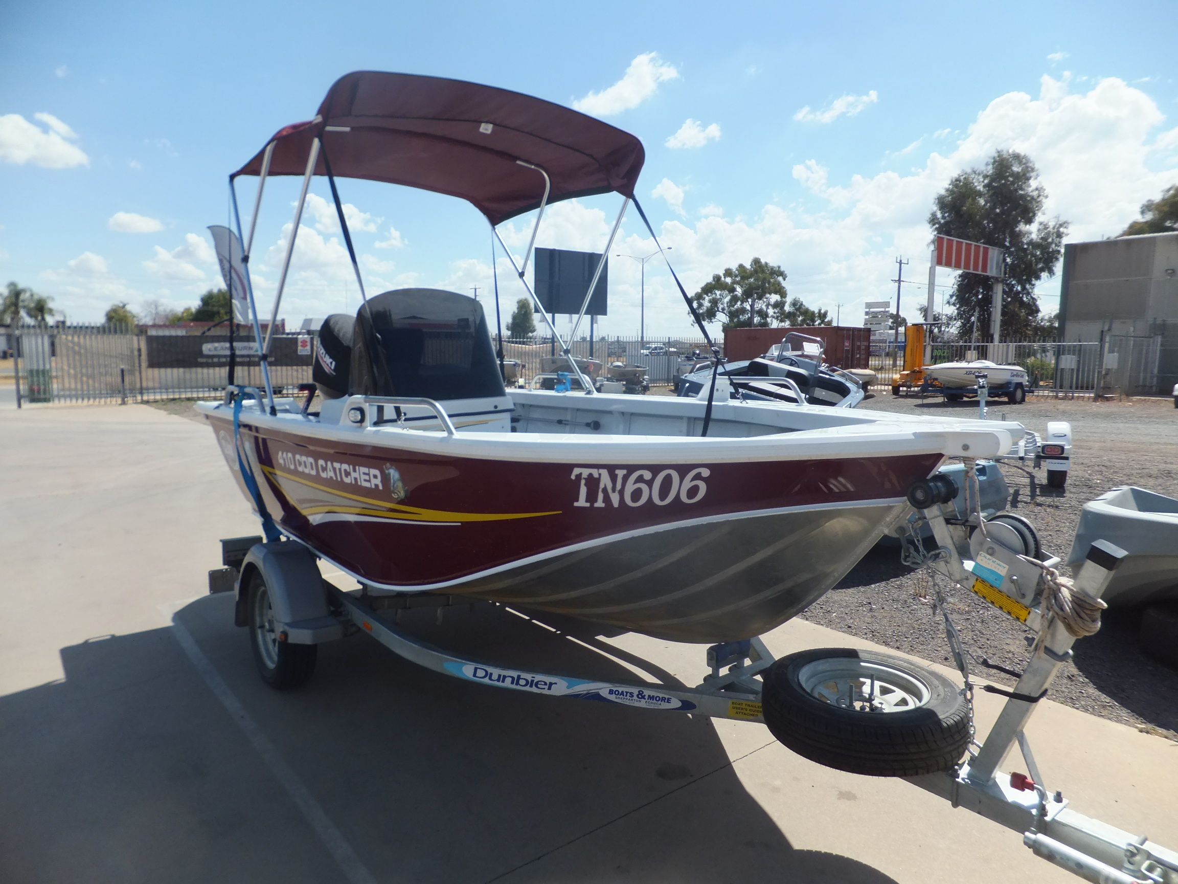 2018 Cod Catcher Maroon EX Batties 001 - Boats And More | Shepparton ...