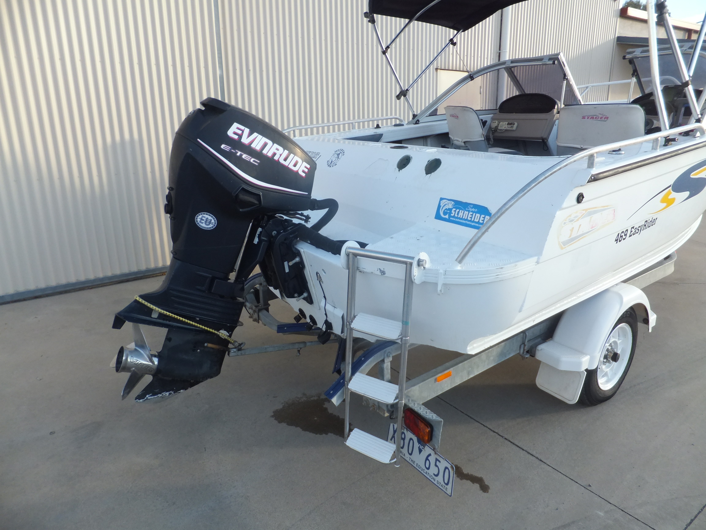 2008 Stacer 469 Easy Rider Ex Fenech 003 - Boats And More | Shepparton ...