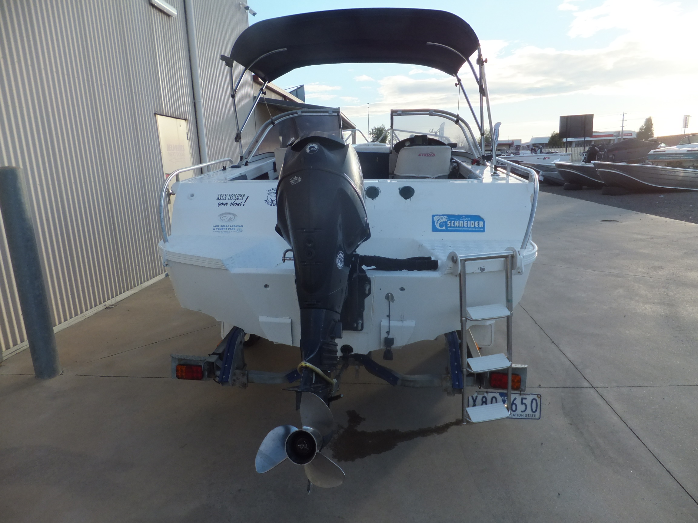 2008 Stacer 469 Easy Rider Ex Fenech 004 - Boats And More | Shepparton ...