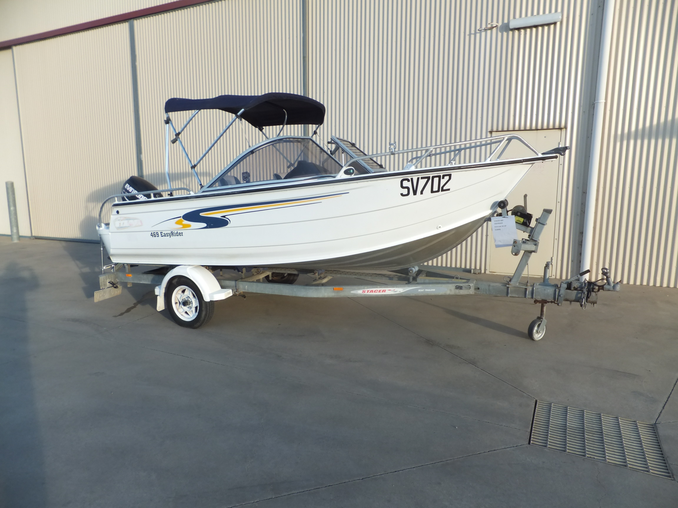 2008 Stacer 469 Easy Rider Ex Fenech 026 - Boats And More | Shepparton ...