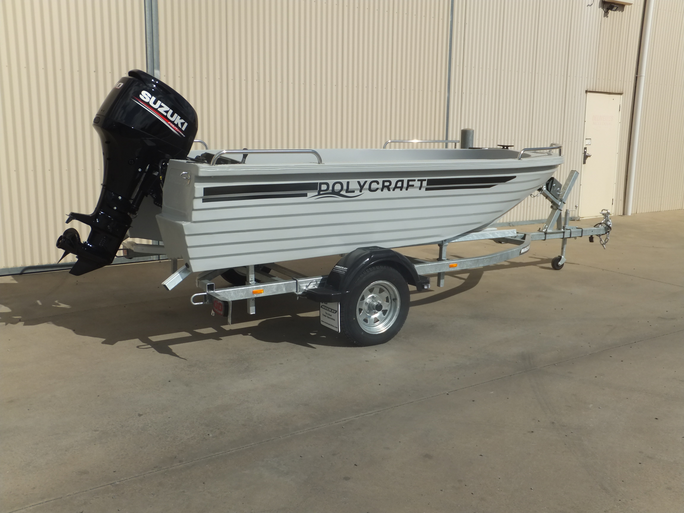 2022 POLYCRAFT 4.1 CHALLENGER OPEN BOAT.SUZUKI 50 HP 4 STROKE TILLER ,MACKAY POLYCRAFT TRAILER ...